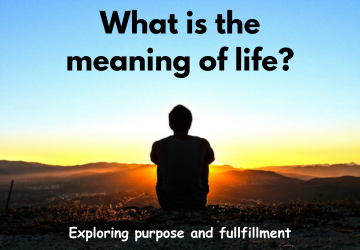 WHAT GIVES LIFE MEANING? | Talk 4 impact
