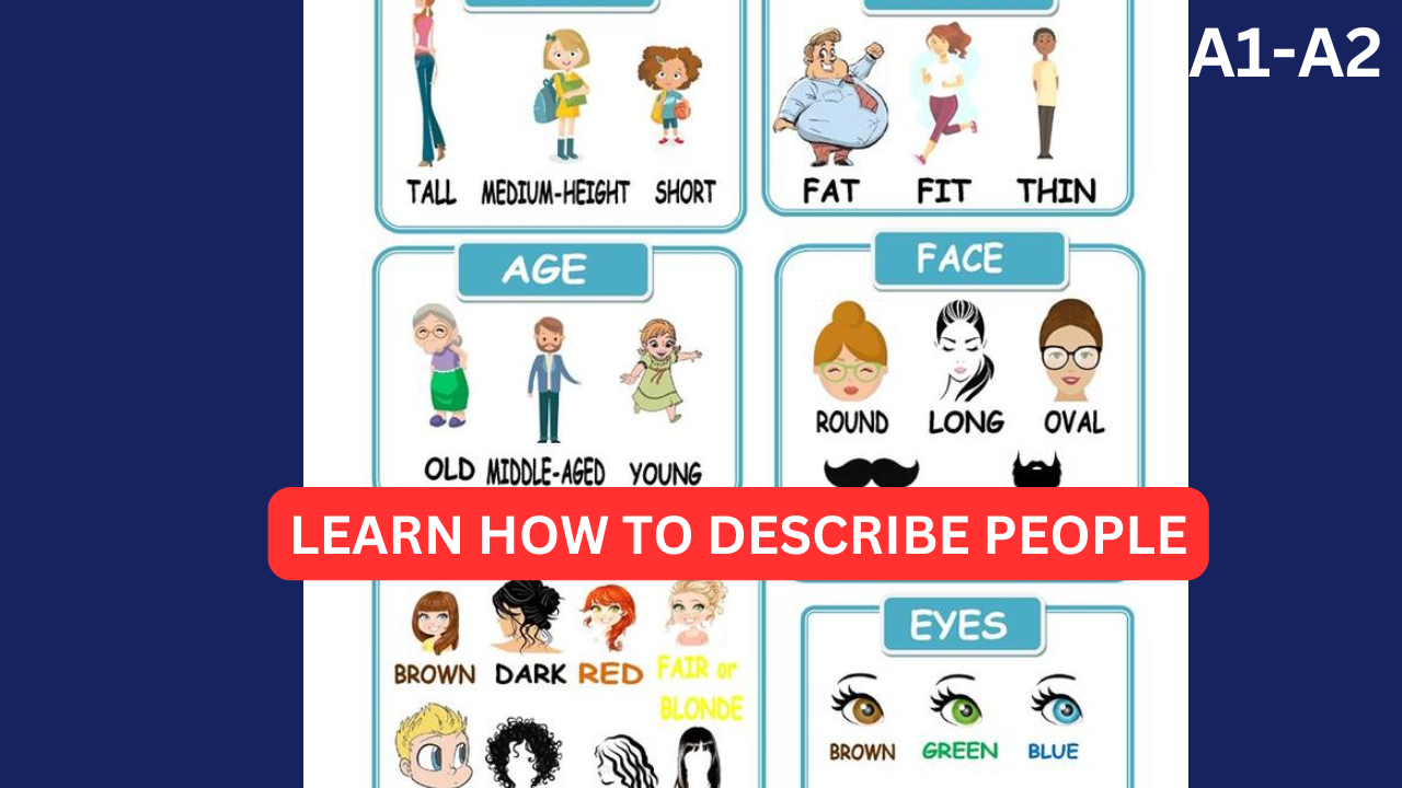 DESCRIBING PEOPLE | Talk 4 impact