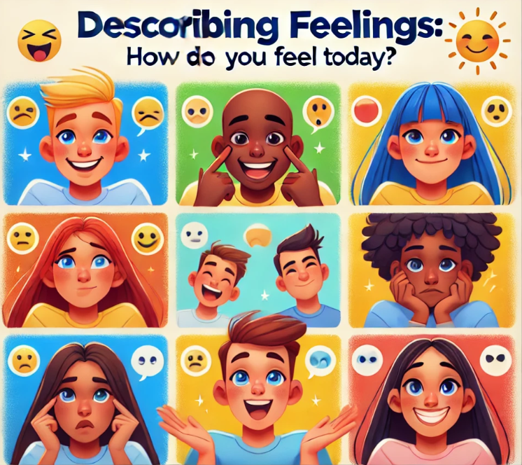Describing Feelings: How Do You Feel Today? | Talk 4 impact
