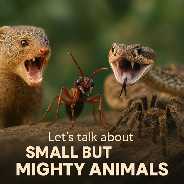 Sneaky Hunters: Small but Mighty Animals | Talk 4 impact