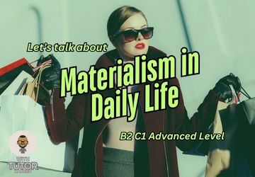 Materialism in Daily Life | Talk 4 impact