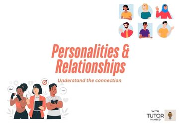 Personalities & Relationships | Talk 4 impact